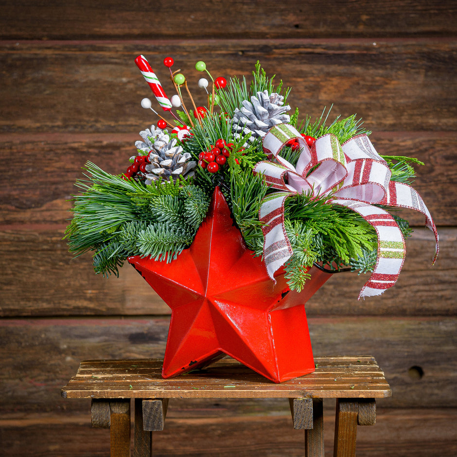 Fresh Christmas Centerpieces | Centerpiece Gifts | Lynch Creek Farm