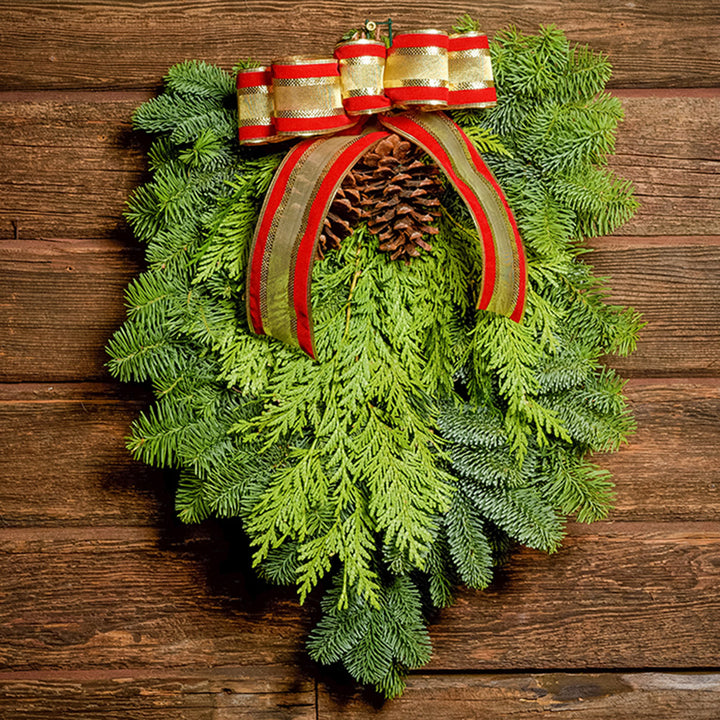 Christmas Swags | Fresh Festive Swags | Lynch Creek Farm