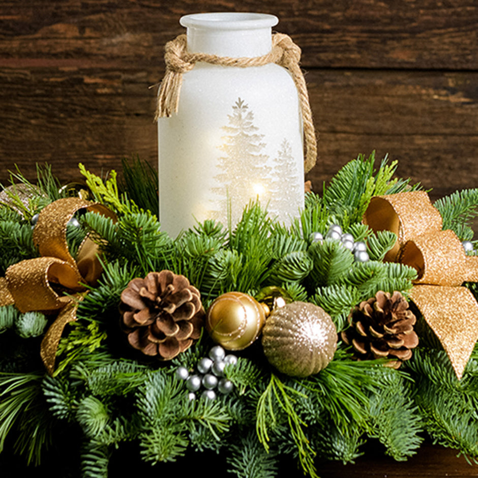 Fresh Christmas Centerpieces | Centerpiece Gifts | Lynch Creek Farm