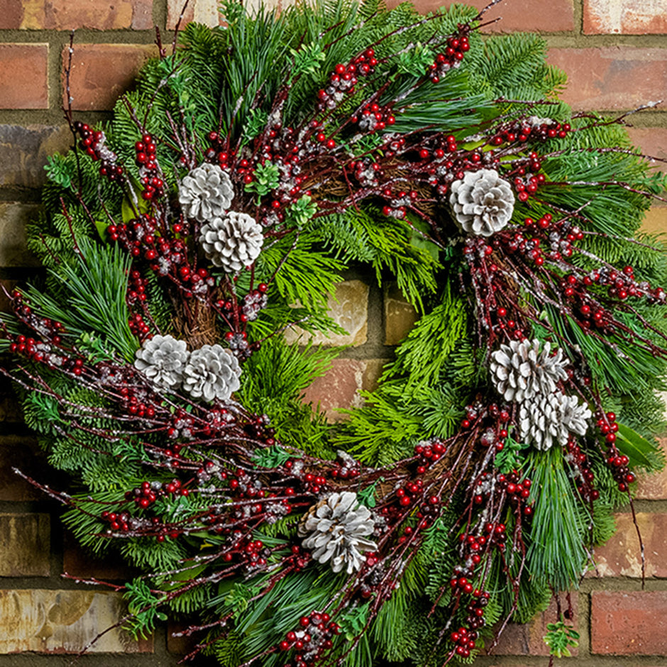 Shop All Fresh Handmade Holiday Wreaths | Lynch Creek Farm – tagged ...